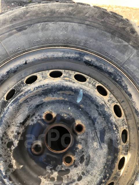 4 колеса 175/80 R14, 14", 1 шт, 175 мм, 80 %, радиальный, Bridgestone ...