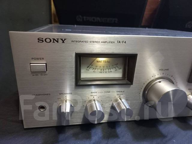 Усилитель Sony Ta F4 б у в наличии Цена 20 800₽ во Владивостоке