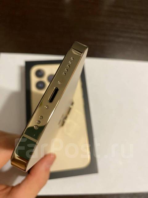 iPhone 13 Pro 128 Gb Золотой, 6.10", моноблок, 3G, 4G LTE, Защищенный ...