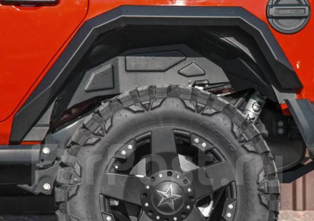 Алюминиевые подкрылки Rival для JEEP Wrangler JL 2018+ купить во ...