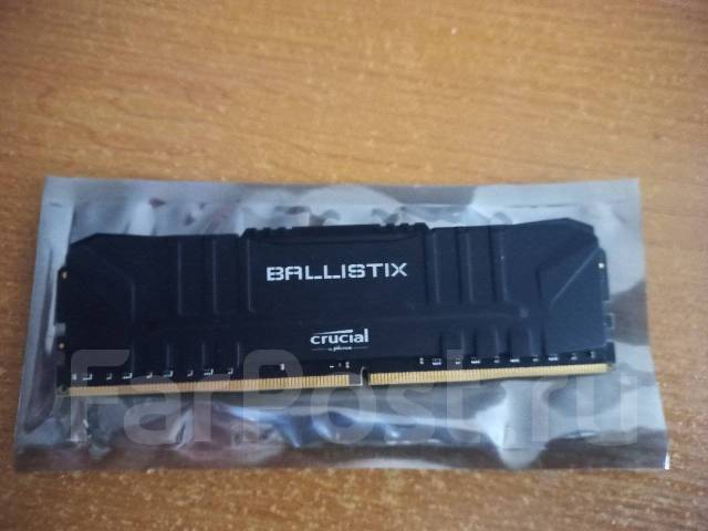 Двуранговая оперативная память DDR4 Crucial Ballistix 16Gb 3600Mhz, 16 ...