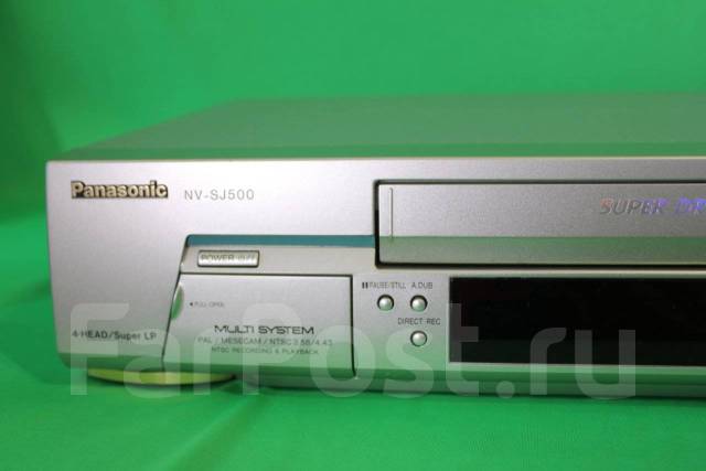 Видеомагнитофон - Panasonic NV-SJ 500, б/у, в наличии. Цена: 7 000₽ во Владивостоке