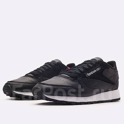 100% Оригинал Кожаные Кроссовки Reebok Classic Leather GX6191, 44, 45 ...