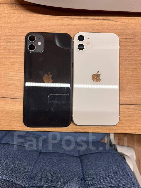 Айфон 11, Apple iPhone 11, 64 гб, 6.10", белый, черный, 4G LTE, Dual ...