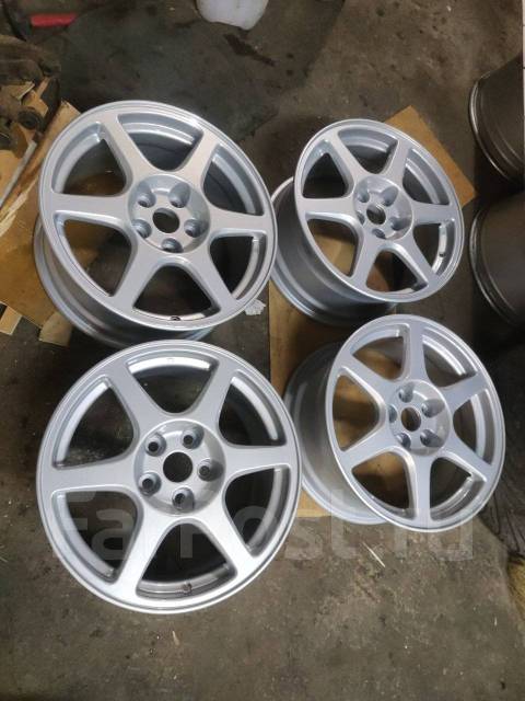 Диски от эво8 Enkei r17 8j et38 5-114.3 в Красноярске, 17", 1 шт, 5x114 ...