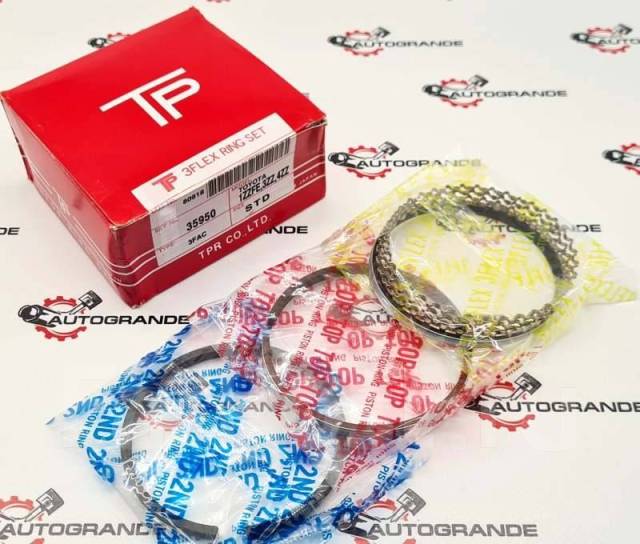 Кольца поршневые Toyota 1ZZFE 35950 купить во Владивостоке по цене: 2 ...