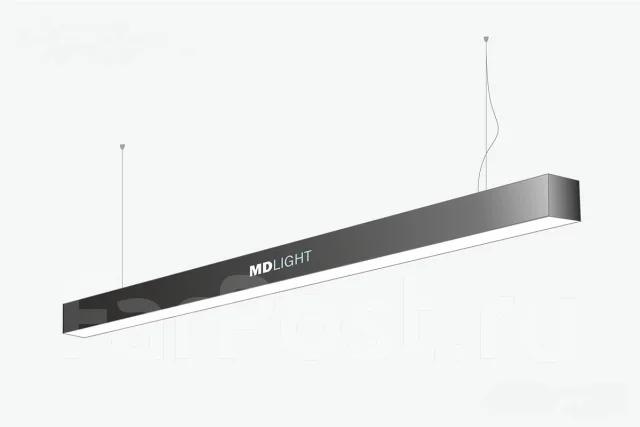 Светильник светодиодный MD-LINE линейный, прямоугольный, новый, под ...