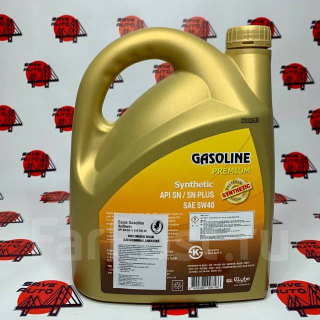 Моторное масло Eagle Premium 5W-40 API SN / SN Plus Ilsac GF-5 ...