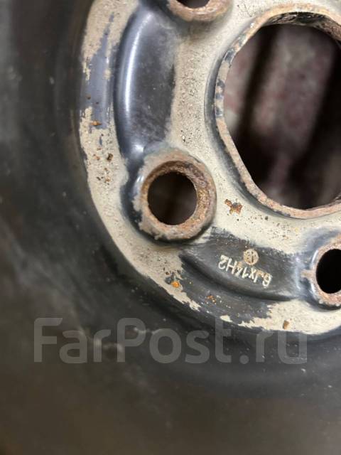 Штамповка Skoda R14, Subaru, 14", 1 шт, Ширина диска 6.0" Вылет (ET) 43 ...