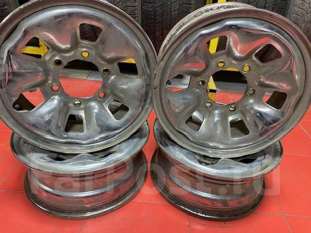 Диски колесные стальные хром R15 Japan, неизвестно, 15", 1 шт, 6x139.7 ...