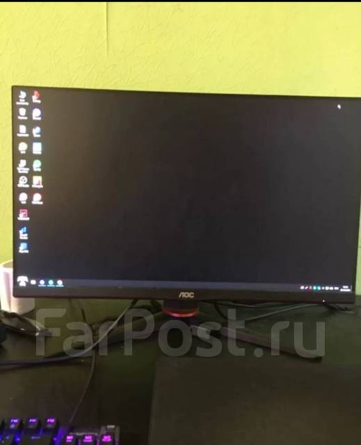 Монитор aoc 24g2u 144 герц, 24", IPS, б/у, в наличии. Цена: 11 000₽ во ...