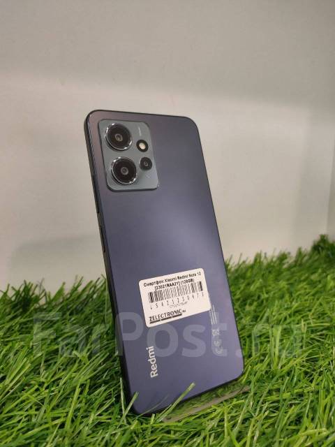 Смартфон Xiaomi Redmi Note 12 [23021RAA2Y] (128GB)(Черный), 6.67", б/у ...