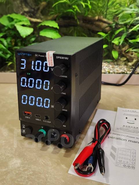 Лабораторный блок питания Wanptek DPS3010U, 30V, 10А, 300W, новый, в ...