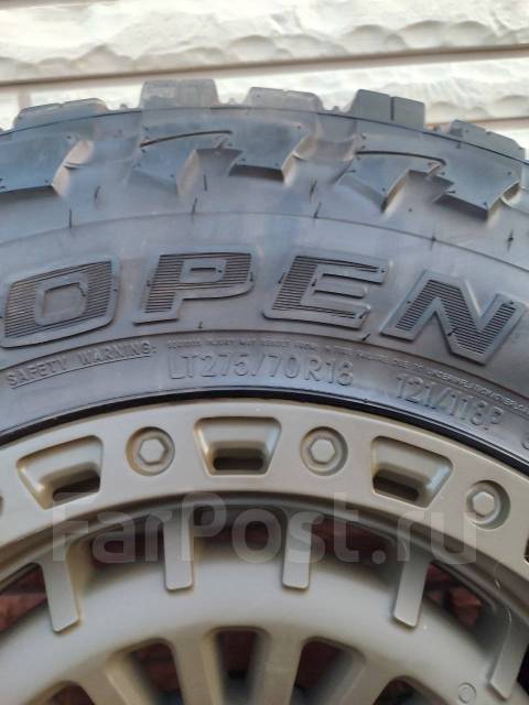 Toyo Open Country M/T, LT275/70R18, 275/70R18, 18", 1 шт, в наличии, 275/275 мм, 70/70 %. Цена ...