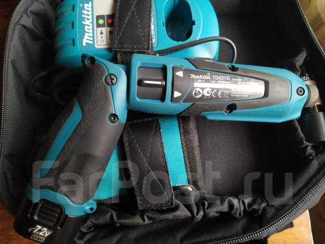 Аккумуляторная отвертка Makita TD021DSE (TD021D) Оригинал, б/у, в ...