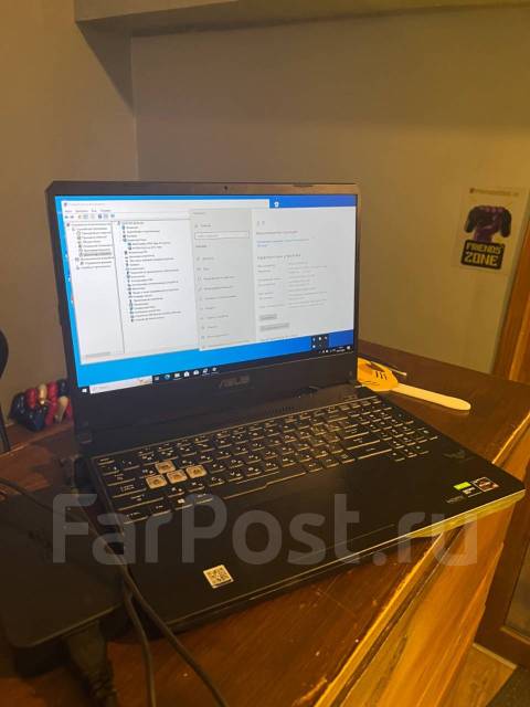 Ноутбук ASUS tuf gaming 1650, игровой, 15.6", 8 гб, WiFi, Bluetooth, б ...
