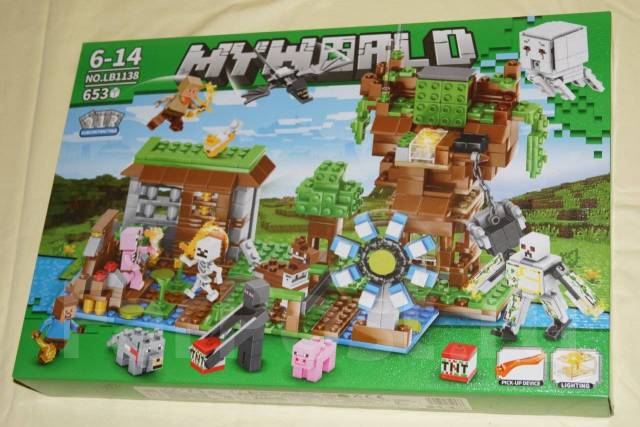 Конструктор аналог Лего "Майнкрафт" LEGO Minecraft, новый, в наличии ...