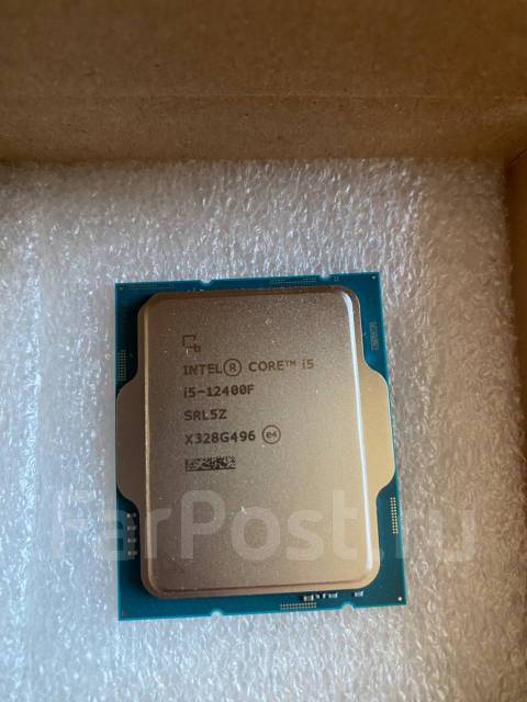 Процессор I5- 12400f, новый, в наличии. Цена: 13 500₽ во Владивостоке