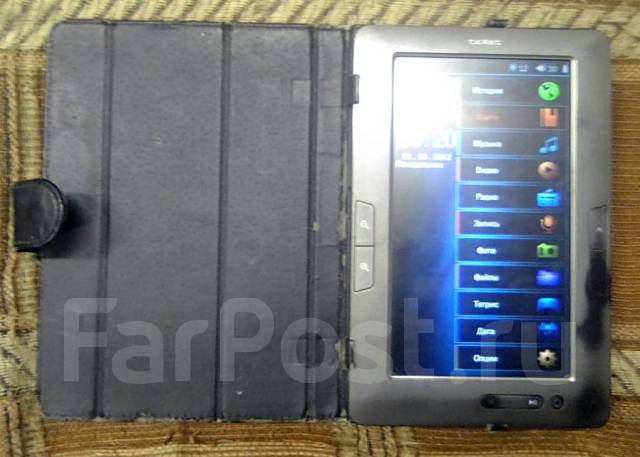 7" Электронная книга teXet TB-721HD серый, б/у, в наличии. Цена: 2 200₽ во Владивостоке