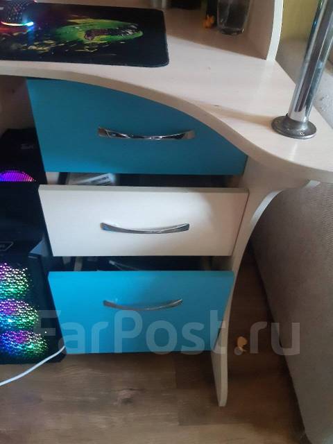Кровать-чердак, односпальная, массив дерева, матрас в комплекте ...