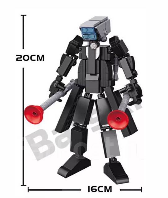 Лего Скибиди Туалет. (Lego Skibidi Toilet), новый, в наличии. Цена: 1 ...