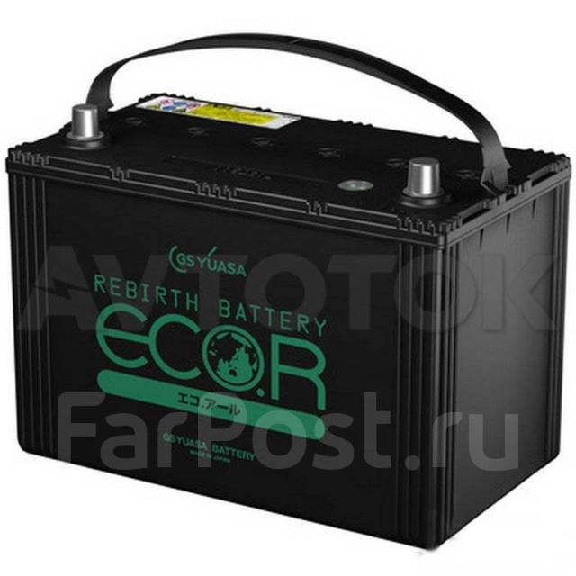 Аккумулятор GS Yuasa ECO. R 105D31R 80 a/ч 720a, прямая (правое), 80 А ...