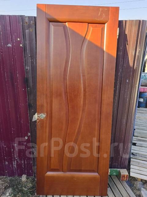 Дверь межкомнатная, деревянная, б/у, в наличии. Цена: 1 500₽ во ...