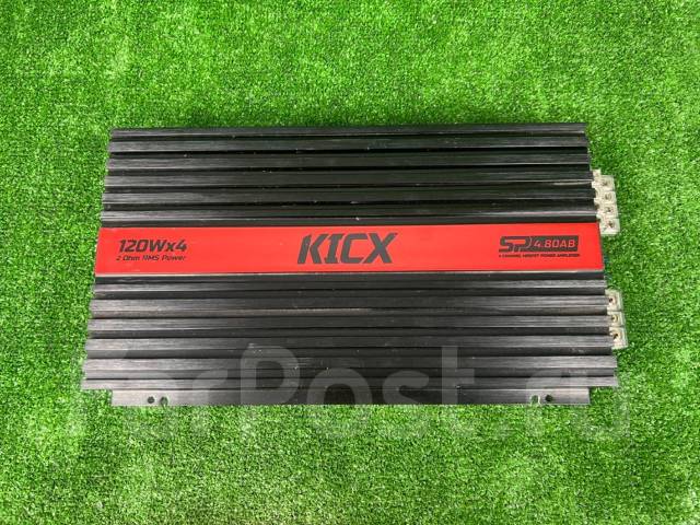 Усилитель 4-x канальный KICX SP 4.80AB, 4-канальный, 120 Вт, б/у, в наличии. Цена: 5 000₽ во ...