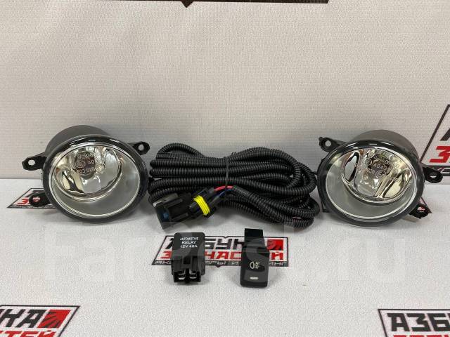 Туманки "Valeo" с проводами и кнопкой включения Toyota 2005-2021 год ...