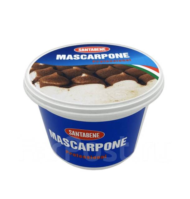 Сыр Маскарпоне 80% 500 гр Santabene Professional, в наличии. Цена: 460 ...