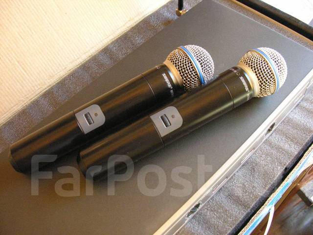 Радиосистема с 2-мя ручными микрофонами Shure PGX6 Beta58, б/у, в ...