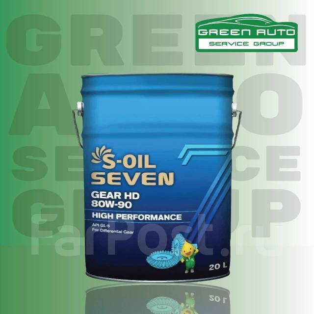 S-OIL 7 GEAR HD 80W-90 GL-5 синтетика Корея на розлив+Замена ...