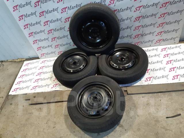 Колеса ЛЕТО R14 4/100 Dunlop Enasave EC204 165/70/14 2021год 2863, 14 ...