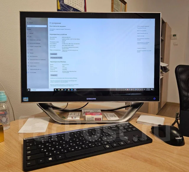 Моноблок Samsung DP700A3D, б/у, в наличии. Цена: 38 000₽ во Владивостоке
