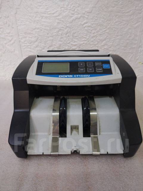 Счетчик банкнот DORS CT1040U, б/у, в наличии. Цена: 1 000₽ во Владивостоке