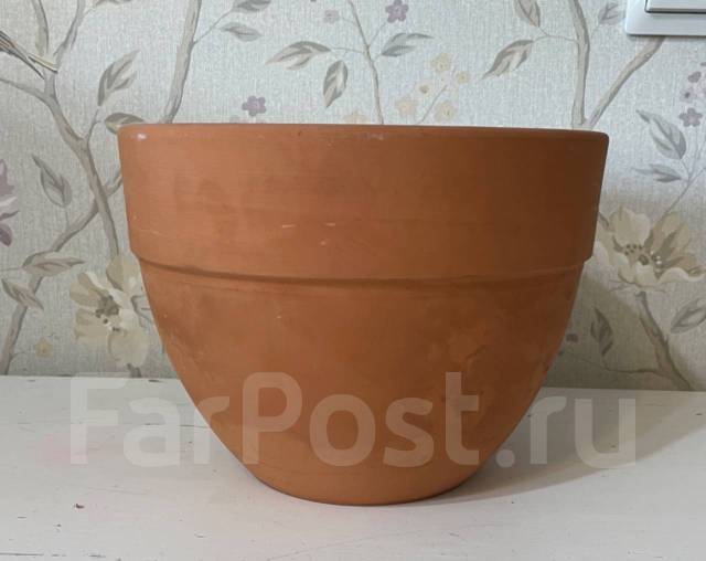 Кашпо, 5л терракота, в наличии. Цена: 300₽ во Владивостоке