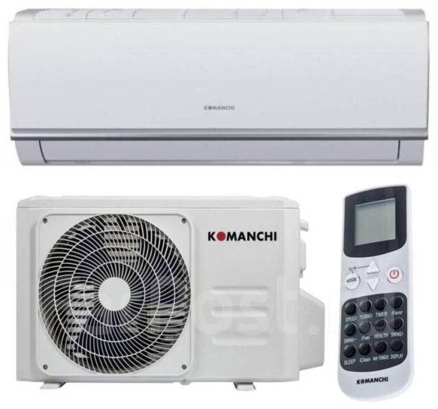 Кондиционер (Сплит-система) Komanchi KAT-18H/N1, On-Off, комплект, 50 ...