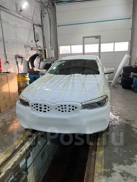 Обклейка автомобиля для перегона, обклейка авто на выезде во Владивостоке