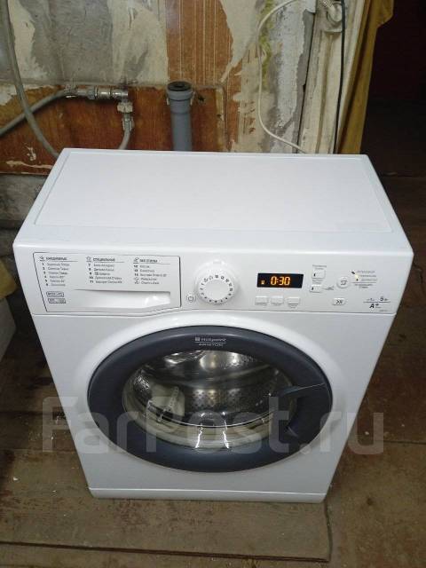 Стиральная машина, Hotpoint-Ariston, 5,0 кг, б/у, в наличии. Цена: 13 ...