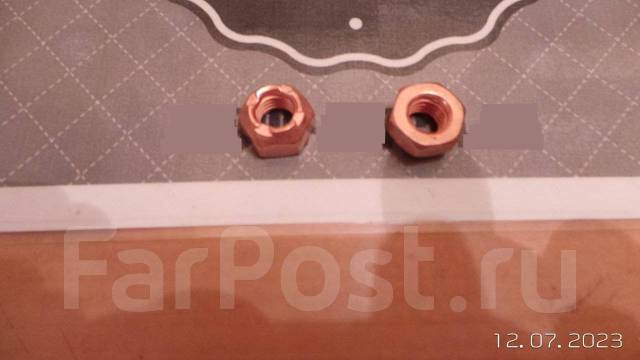 Гайка крепления приемной трубы глушителя медная М10х1.5 купить в Москве ...