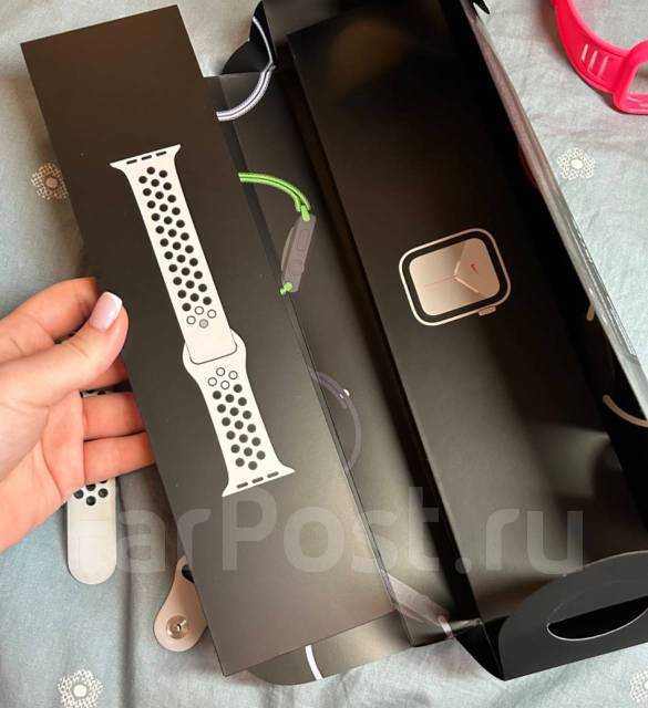 Apple Watch SE Nike 44mm, умные часы, NFC, iOS, б/у, в наличии. Цена ...