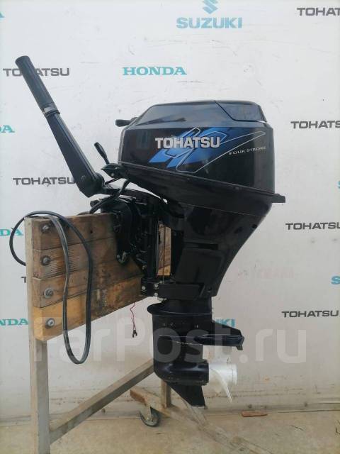 Tohatsu 18, нога S, румпель, 18,00 л.с. S (381 мм), 2012 год ...