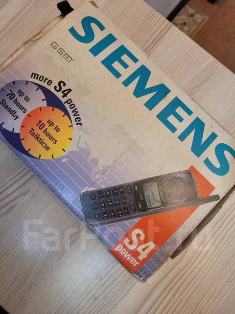 Телефон Siemens S4 Power Полный комплект, моноблок, черный, 5G, б/у, в наличии. Цена: 8 000₽ во ...