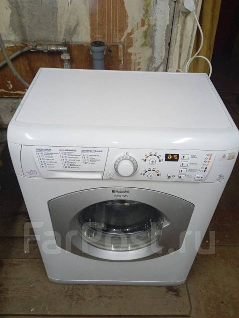 Стиральная машина, Hotpoint-Ariston, 5,0 кг, б/у, в наличии. Цена: 12 ...
