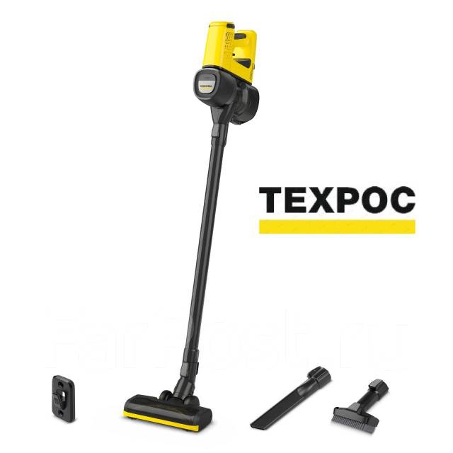 Аккумуляторный вертикальный пылесос Karcher VC 4 Cordless Myhome, новый ...
