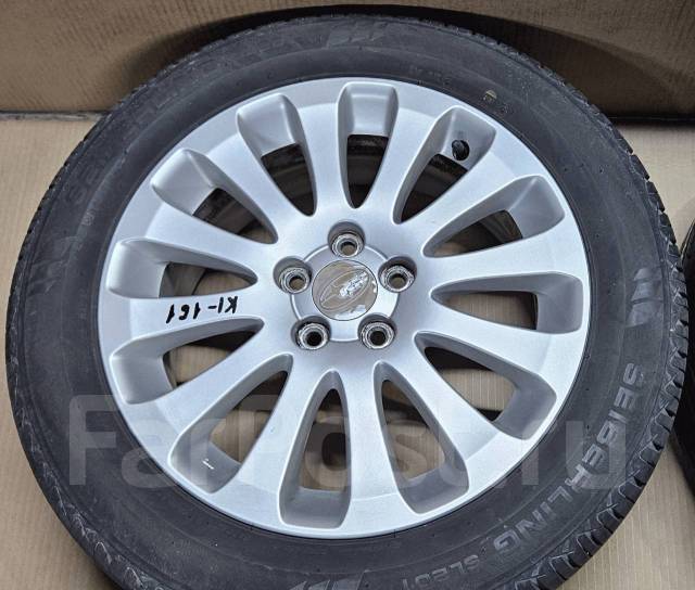 Диски Subaru R16 6.5JJ +55 5х100, 16", 1 шт, 5x100, 56,1 мм. 4 шт, б/у ...