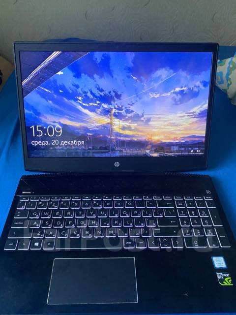 Игровой ноутбук HP pavilion gaming 15, 16 гб, WiFi, Bluetooth, б/у, в ...