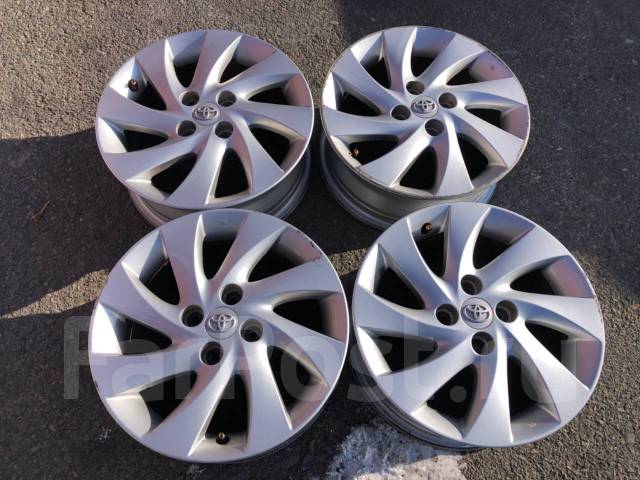 Оригинальные литые диски R15 4*100 Toyota, 15", 1 шт, 4x100, 54,1 мм. 4 ...