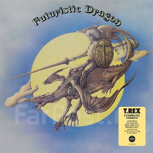 Виниловая пластинка T. Rex – Futuristic Dragon 1976 новая запечатана ...