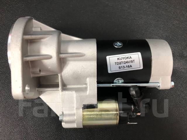 Стартер Nissan TD23 / TD27 24V (9 зуб) • Гарантия от магазина 6 мес ...